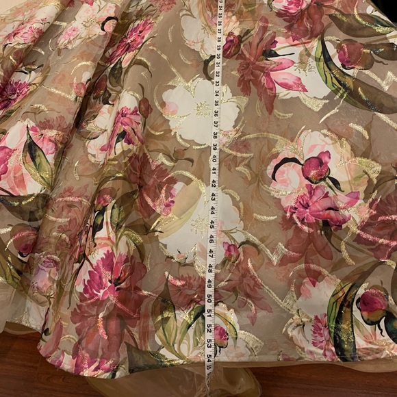 MNM Couture | Dresses | Mnm Couture Floral Ballgown | Poshmark